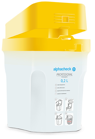 alphacheck PROFESSIONAL Entsorgungsbox